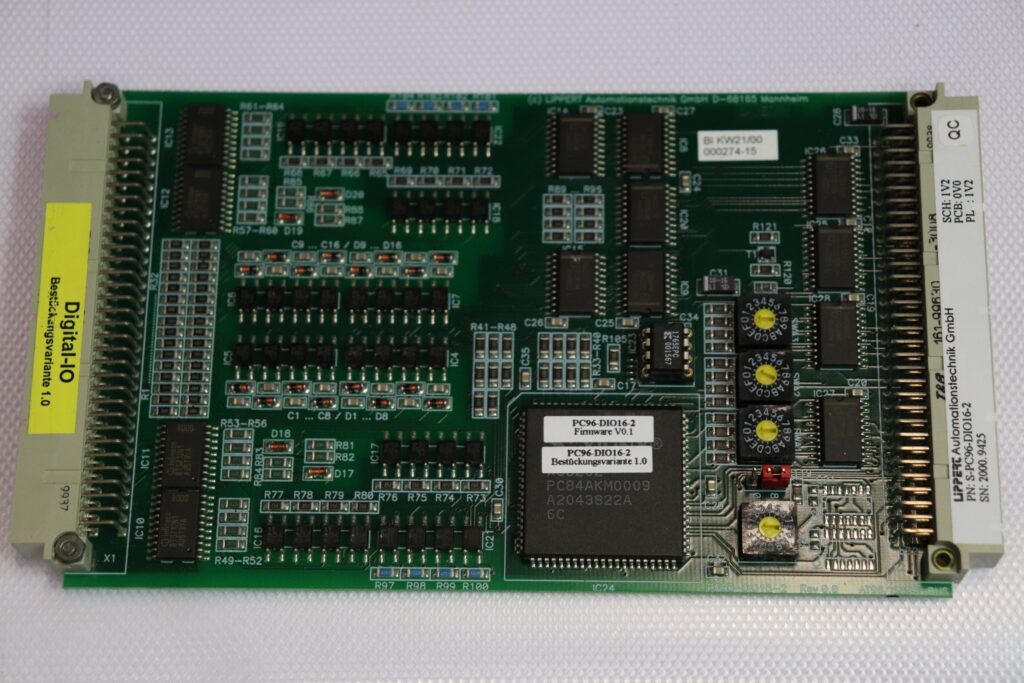 Lippert Automation PC96 DIOI 16 Board Suss Convac Falcon Gamma ACS200 ...